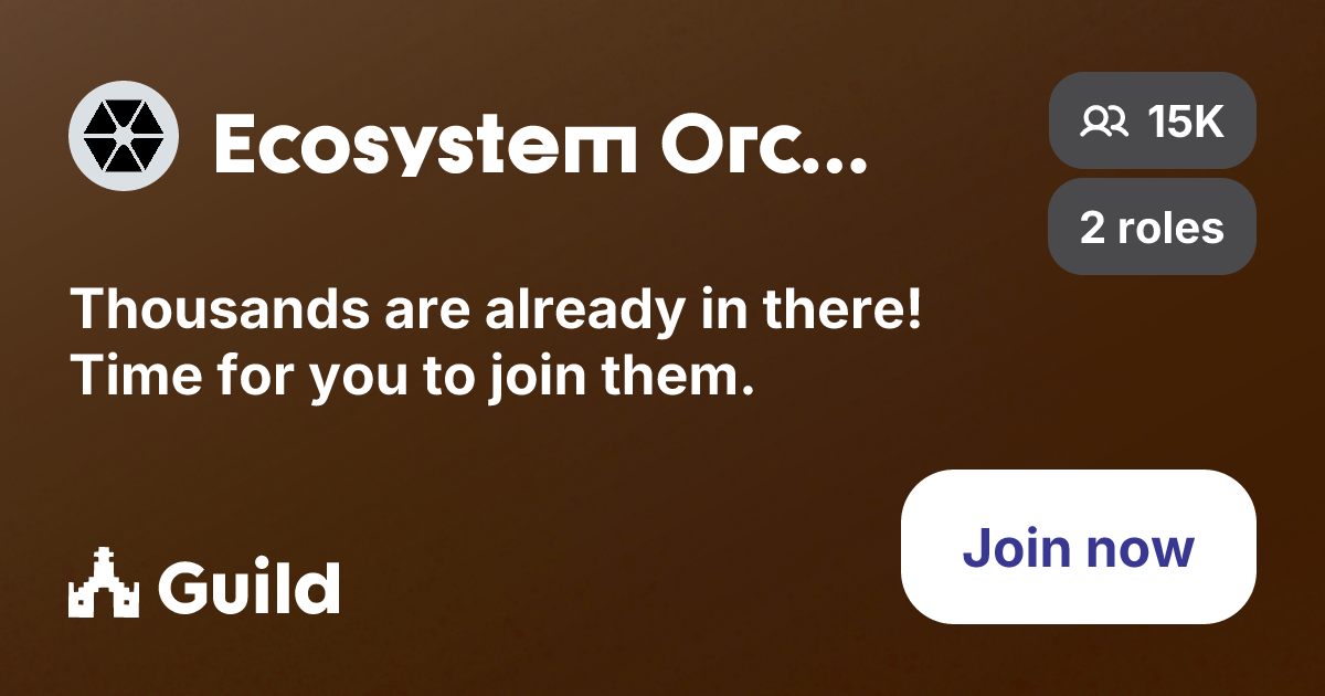 Ecosystem Orchard - Citrea Community Journey